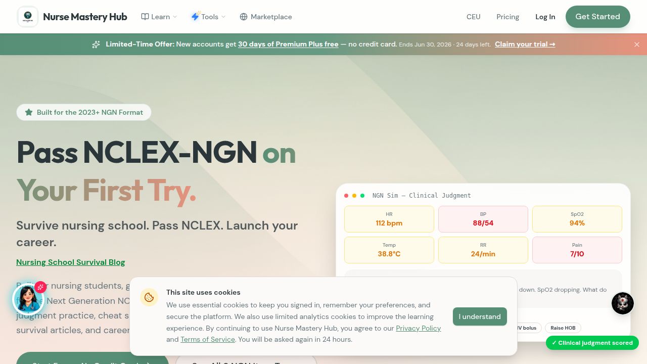 Pass NCLEX-NGN | Next Generation NCLEX Prep Platform | Nurse Mastery Hub